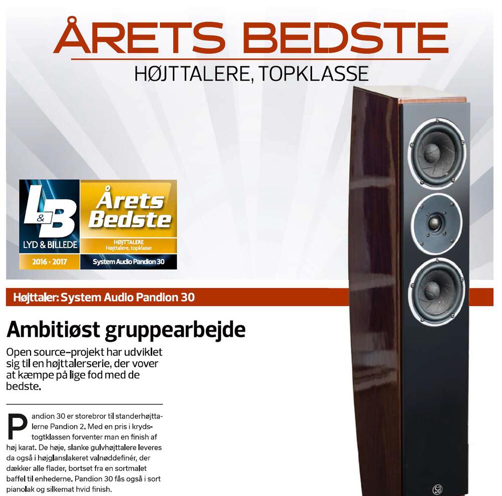 SA pandion 30 - System Audio